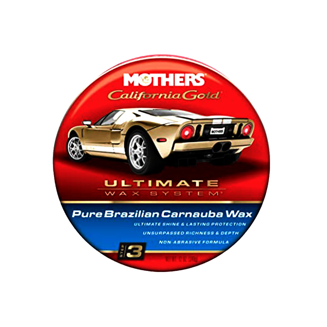 Buy Car Body Polish Mothers Hard Wax Tin Can Pack 340G Pure Brazilian ...