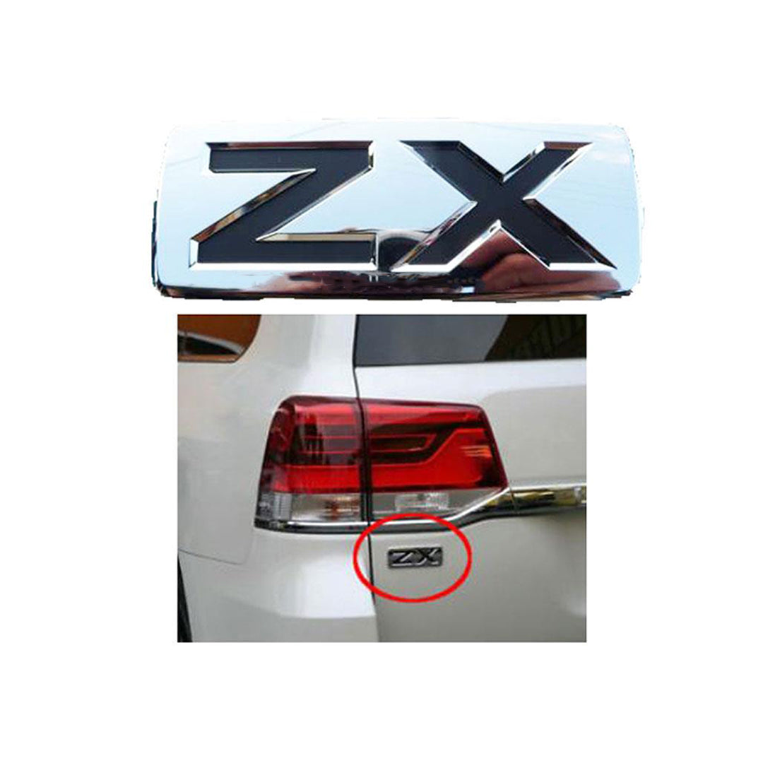 Auto Logo/Monogram Trunk Fitting Oem Type Zx Logo Toyota Land Cruiser ...
